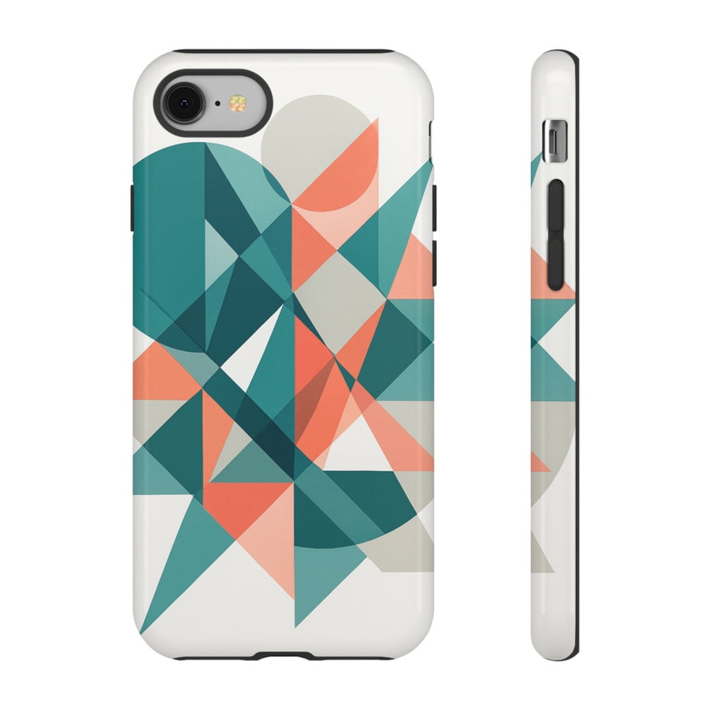 Dynamic Intersections Abstract Art For iPhone 11-17 Pro Max Phone Tough ...