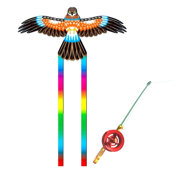 Dynamic Kites 3D Fishing Rod Line Kites Small Kites Easy Flying Toy ...