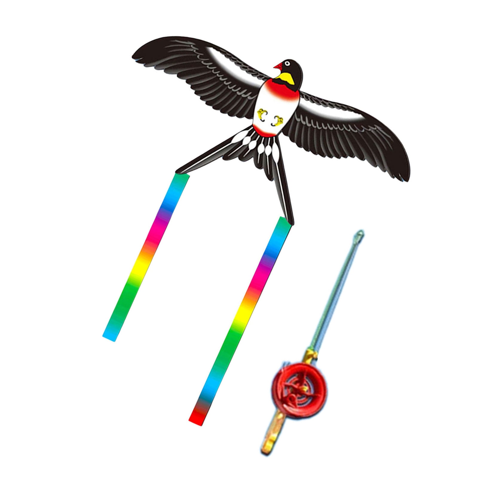 Dynamic Kites Fishing Rod Line Kites Bird Kites Easy Flying Toy Long ...