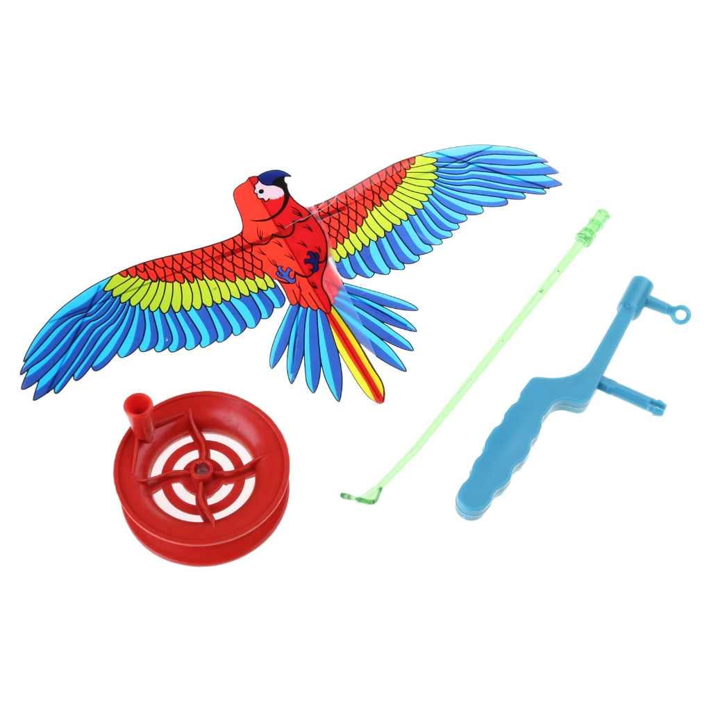 Dynamic Kites for Kids Fishing Rod Dynamic Wing Swallow Kites Wind ...