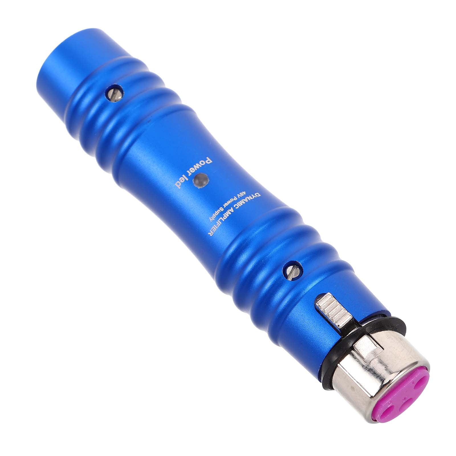 Dynamic Microphone Preamplifier, Wired Handheld Mic Booster with 48V ...