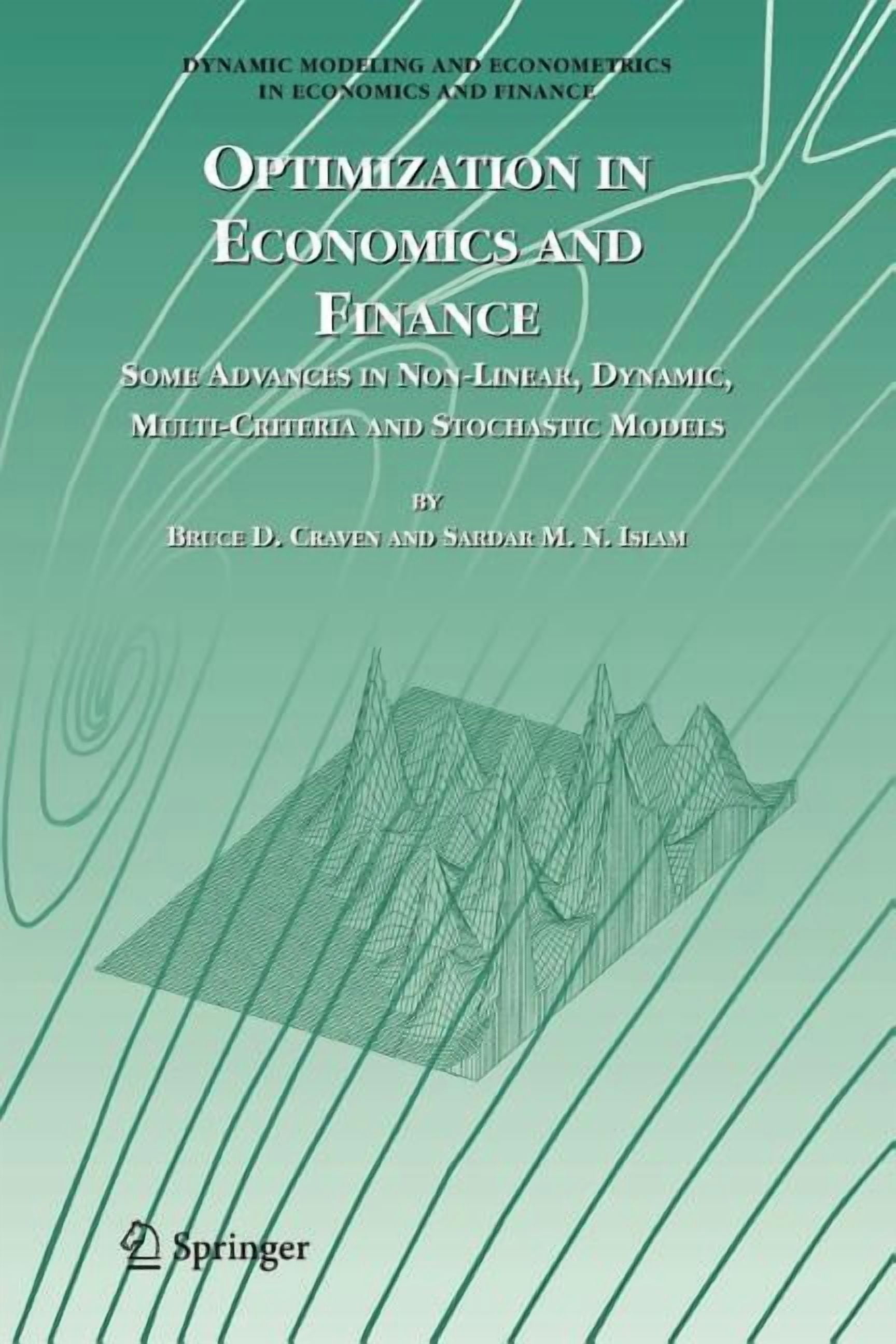 Dynamic Modeling and Econometrics in Eco Optimization in Economics and ...