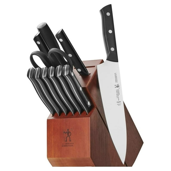 Dynamic Razor-Sharp 12-Piece Knife Set, Chef Knife, Bread Knife, Steak ...