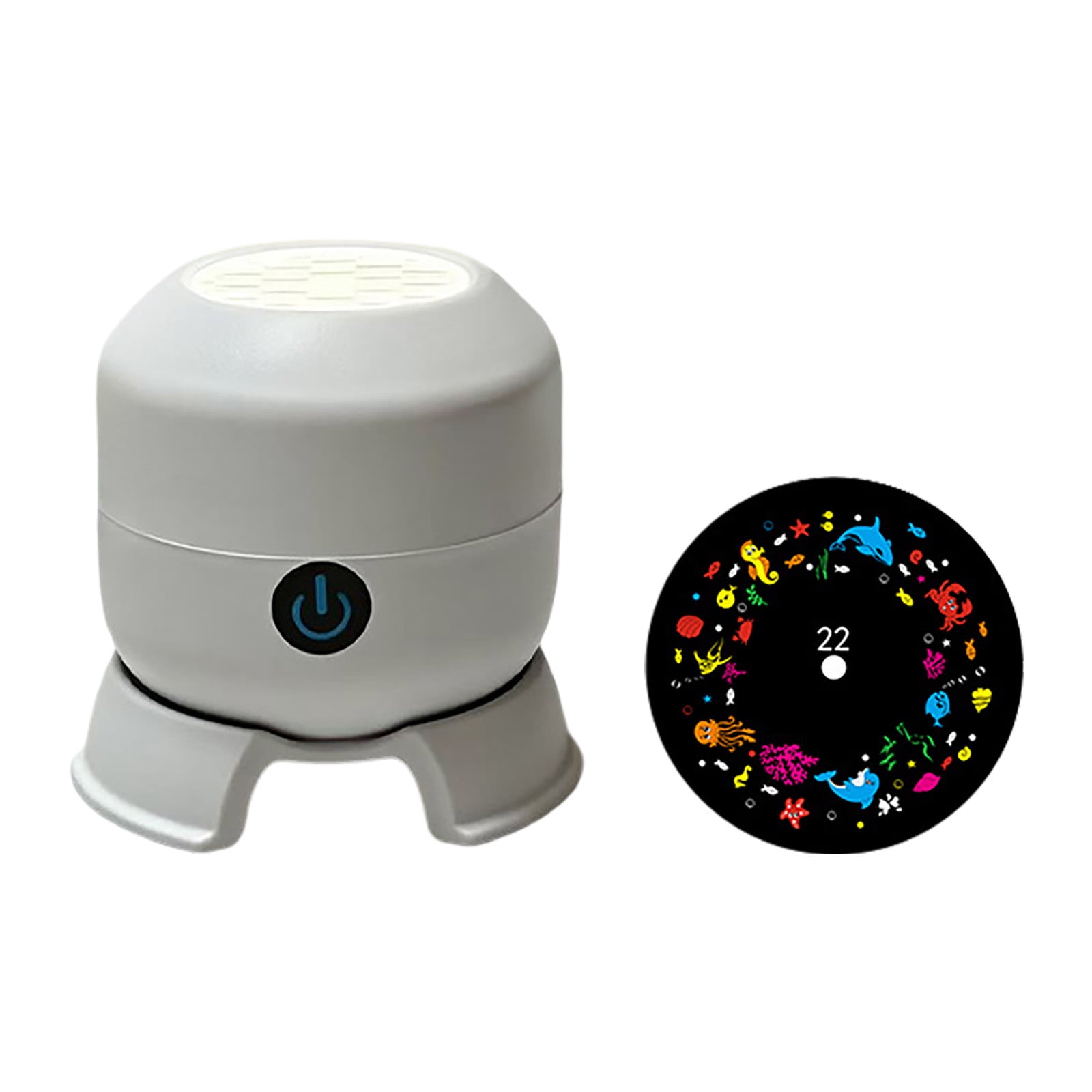Dynamic Rotating LED Projector Light, 360° Rotating Ocean Night Light ...