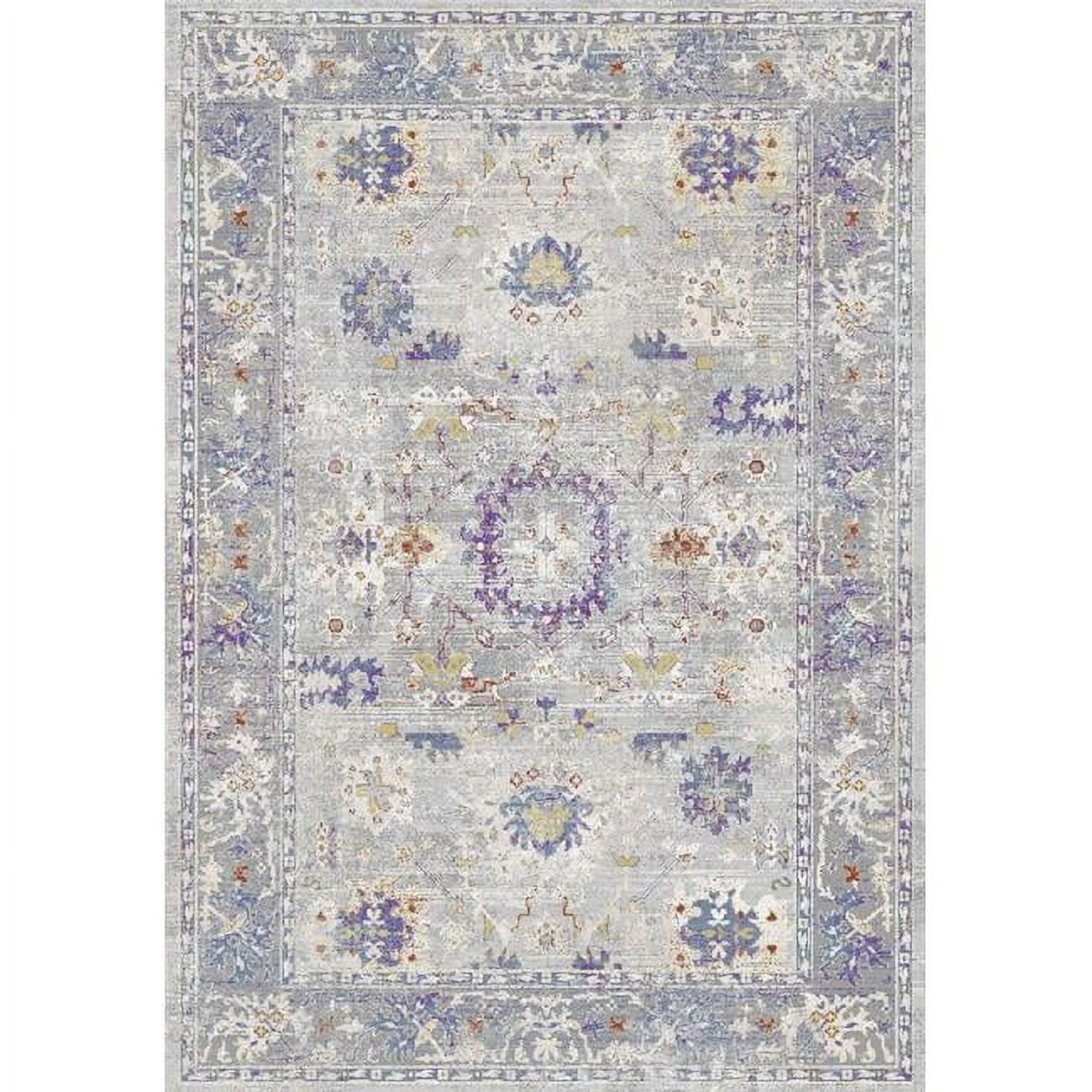Dynamic Rugs Valley Machine-made 7981 Grey/gold/blue 5.3x7.7 Rectangle ...