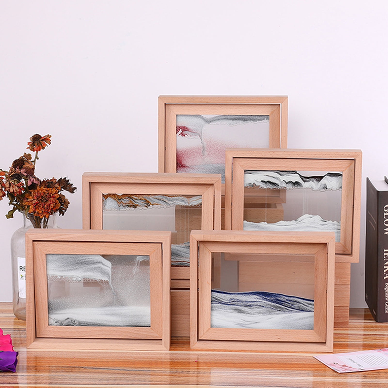 Dynamic Sand Picture Reusable Trendy Landscape Flipping Quicksand ...