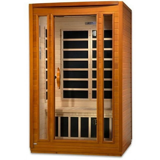 Dynamic Saunas San Marino Elite 2-person Ultra Low EMF (Under 3MG) FAR Infrared Sauna - Walmart.com