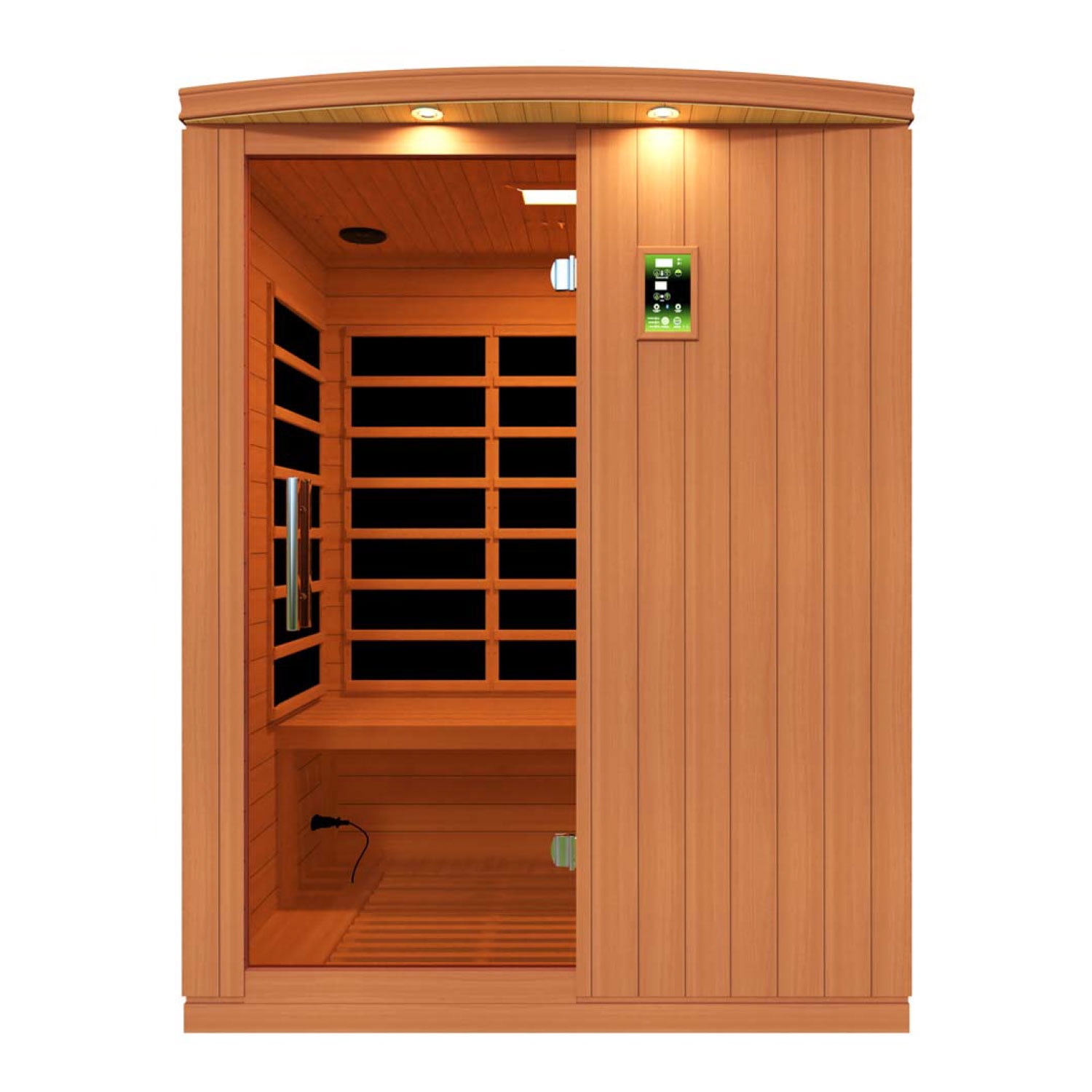 Dynamic Saunas Madrid Elite 3-Person Indoor Home Sauna with Low EMF FAR ...