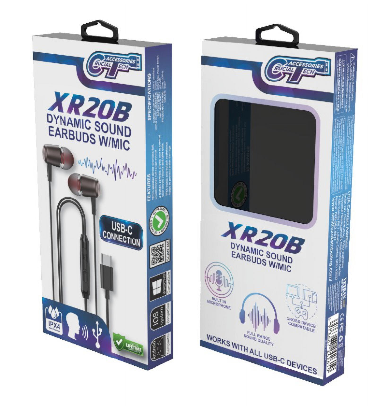 Dynamic Sound Earbuds With Microphone - Walmart.com