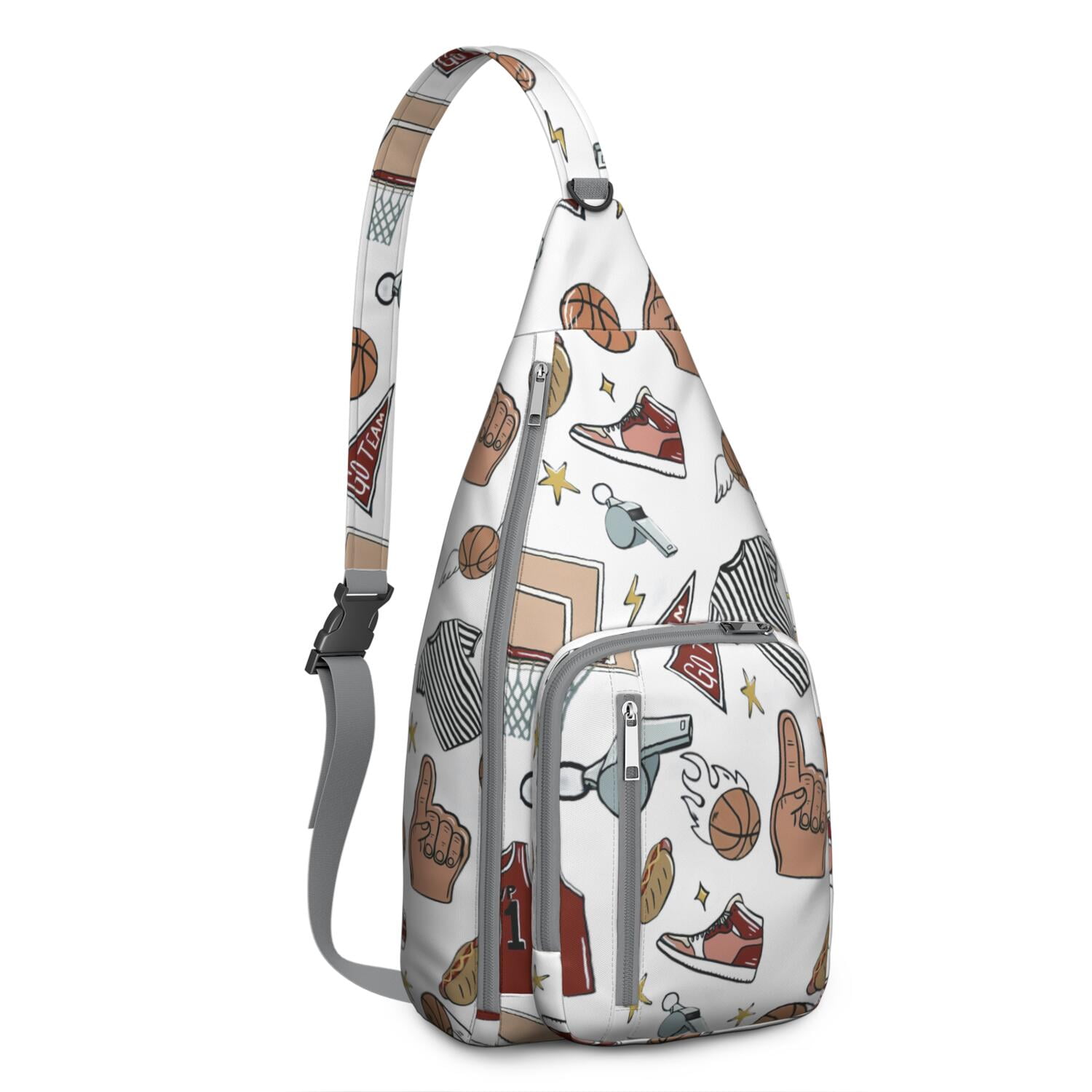 Dynamic Sports Crossbody Bag - Comfortable Water-Resistant Sling Pack ...