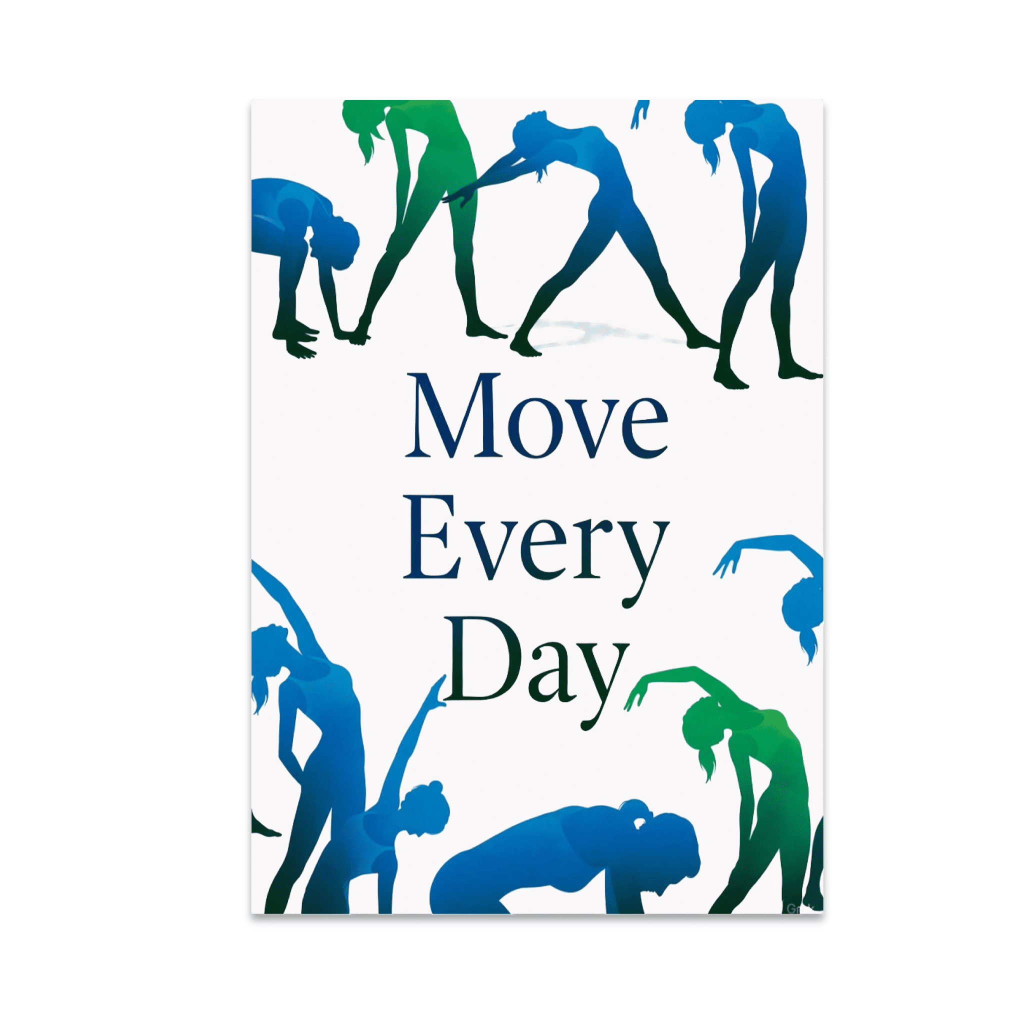 Dynamic Stretching Figures Poster - Fitness Enthusiast - 13x19 Poster ...