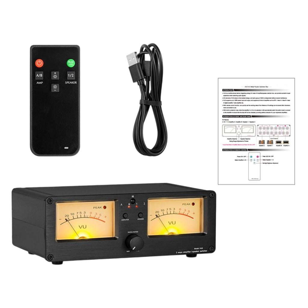 Dynamic Visual Sound Switcher Sound Double Analog Meter Sound Level ...