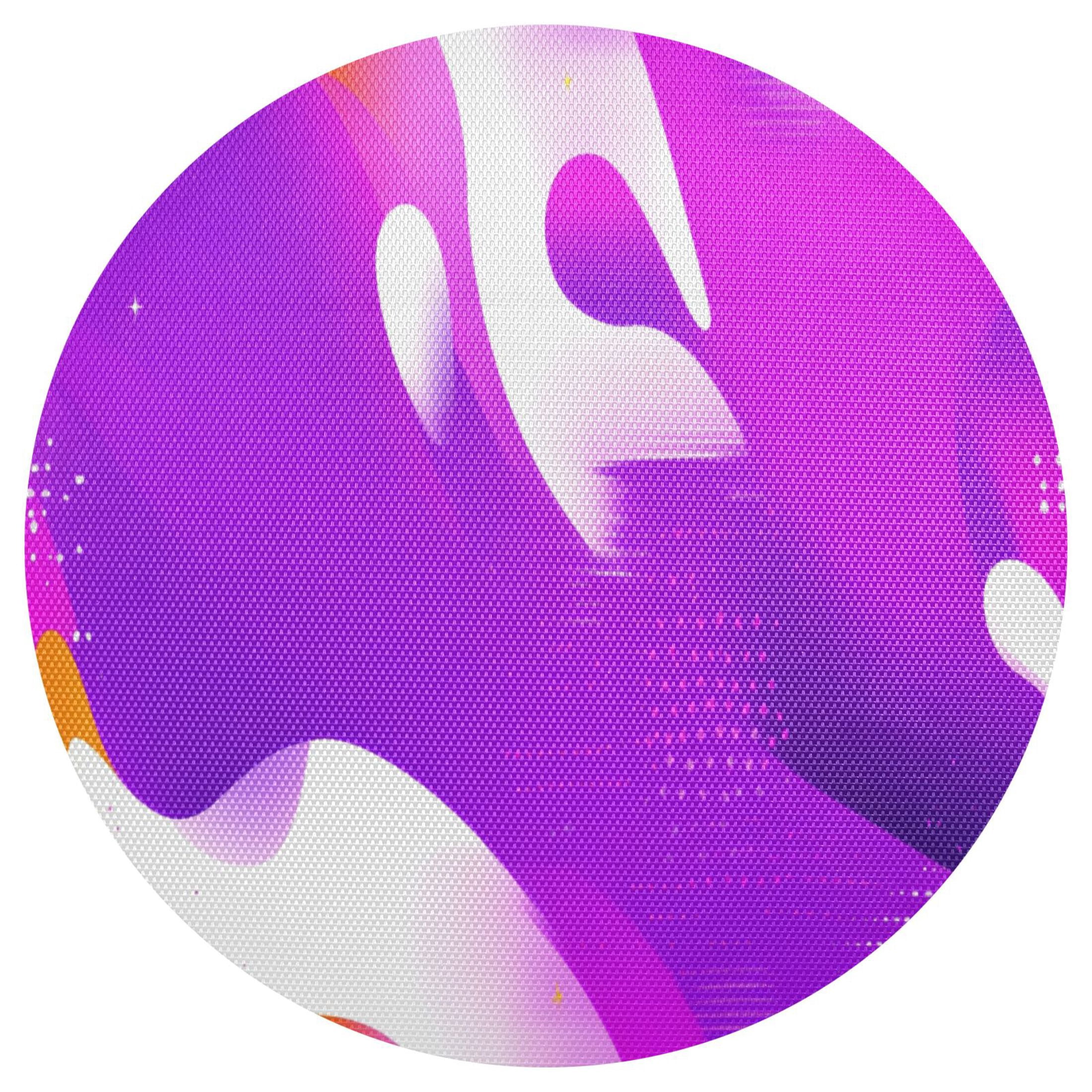 Dynamic Waves 15.4in Diameter PVC Plate Mat, Heat-Resistant and ...