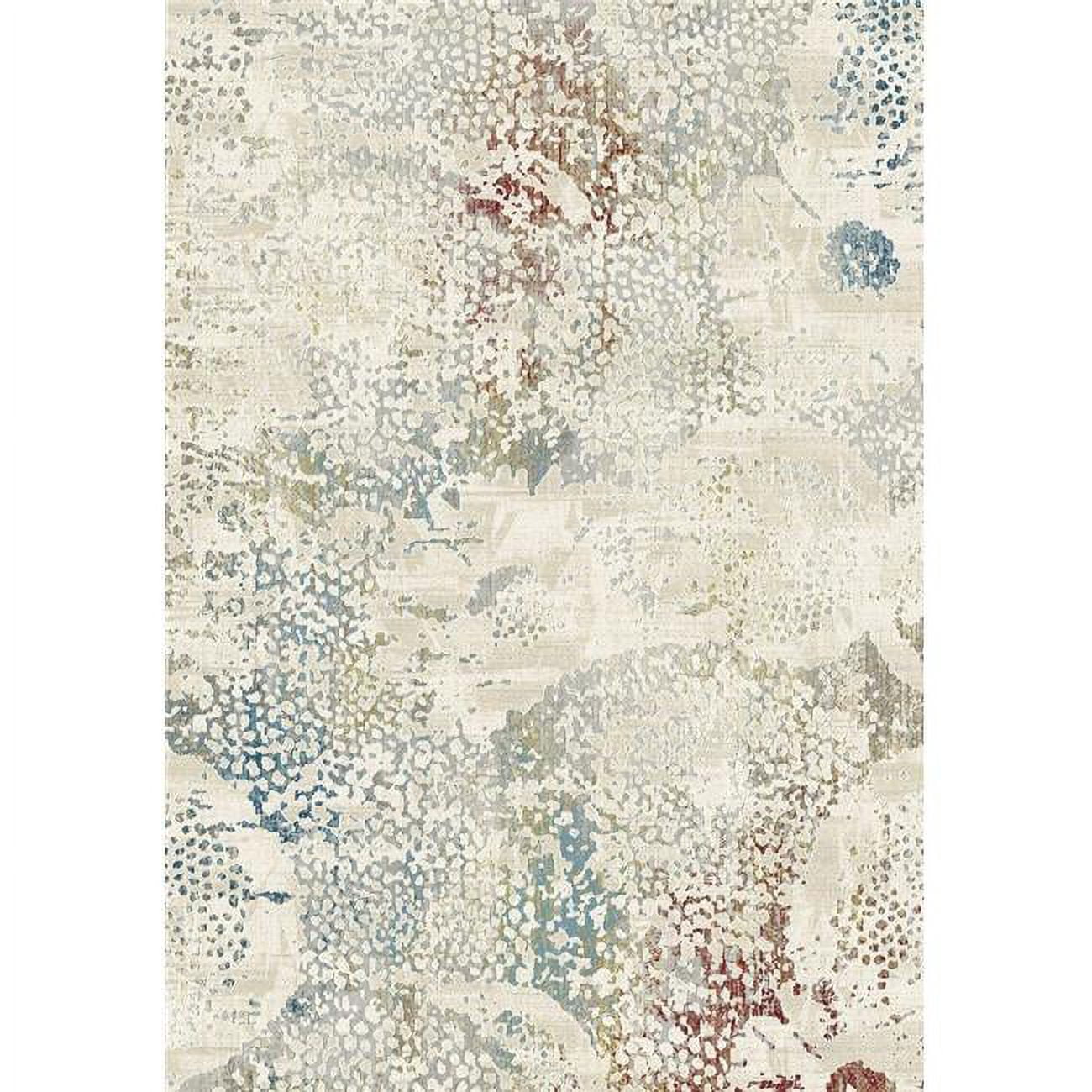 Dynamic Rugs Prism Machine-made 4446 Ivory/grey 2x3.5 Rectangle ...