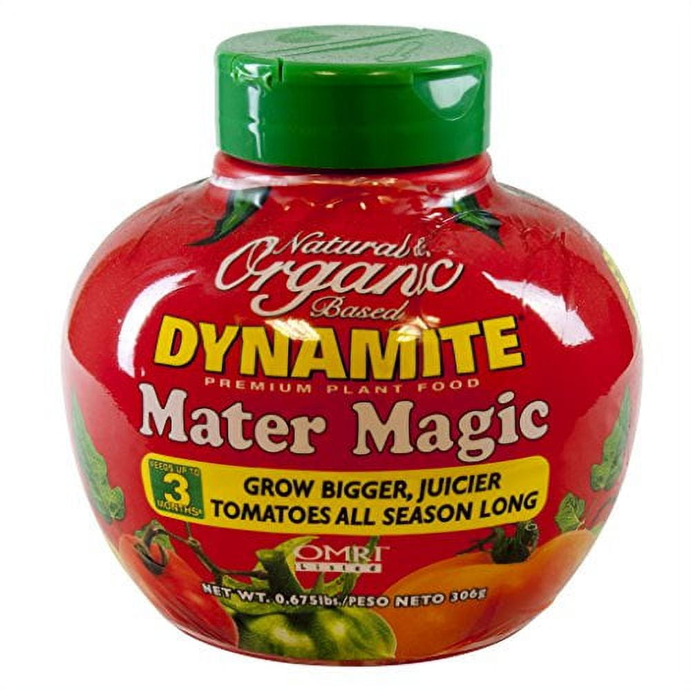 Dynamite 605910 Natural and Organic Mater Magic Plant Food, 0.675-Pound ...