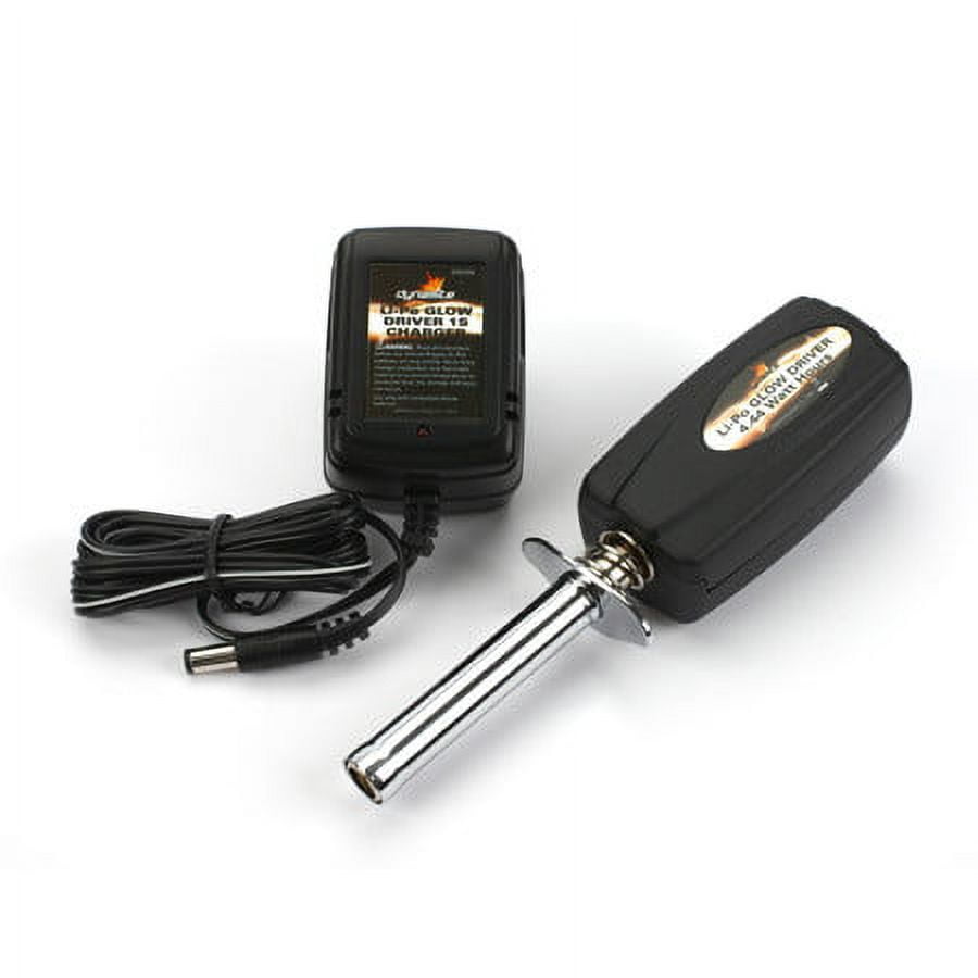 Dynamite LiPo Glow Driver with Battery and Charger DYN1926 Glow Plugs ...