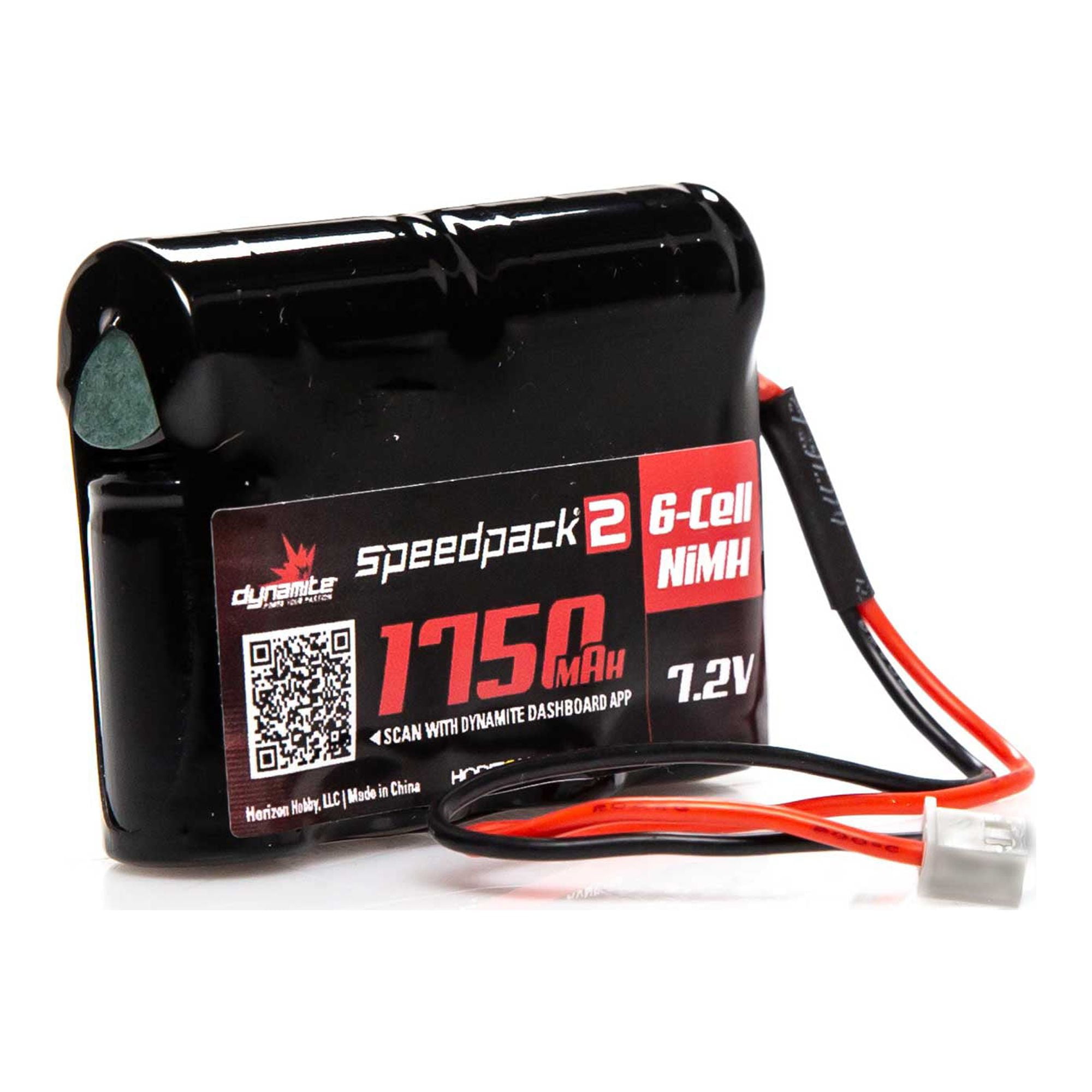 Dynamite SPEEDPACK2 7.2V 1750MAH 6 CELL NiMH PACK MINIT DYNB2466 Car ...