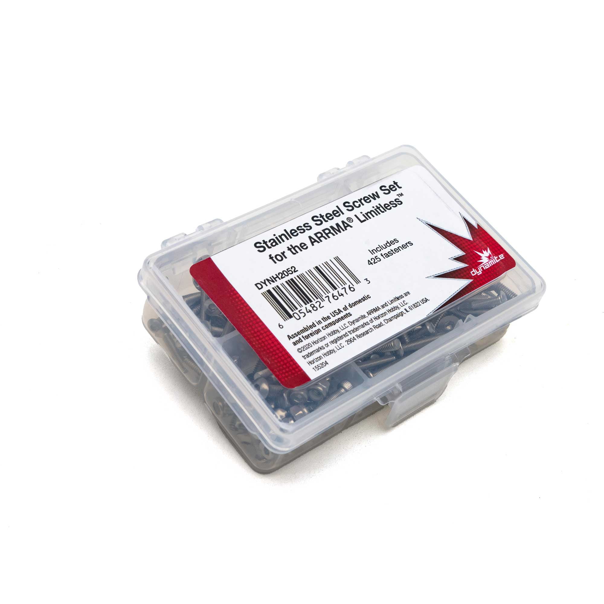 Dynamite Stainless Steel Screw Set Arrma Limitless DYNH2052 Electric ...