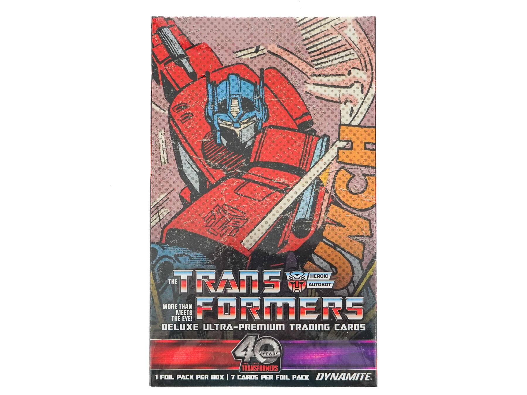Dynamite - Transformers 40th Anniversary Cards - DELUXE ULTRA-PREMIUM ...