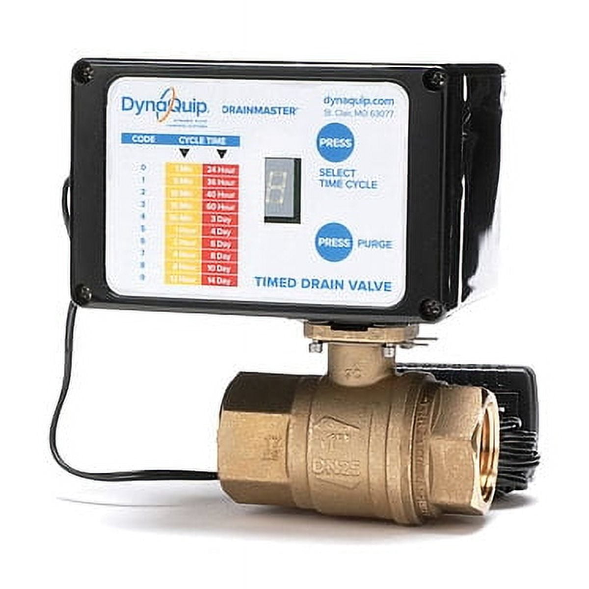 Dynaquip Controls Auto Drain Valve,115V,3/4 In. AD2A 3/4 - Walmart.com