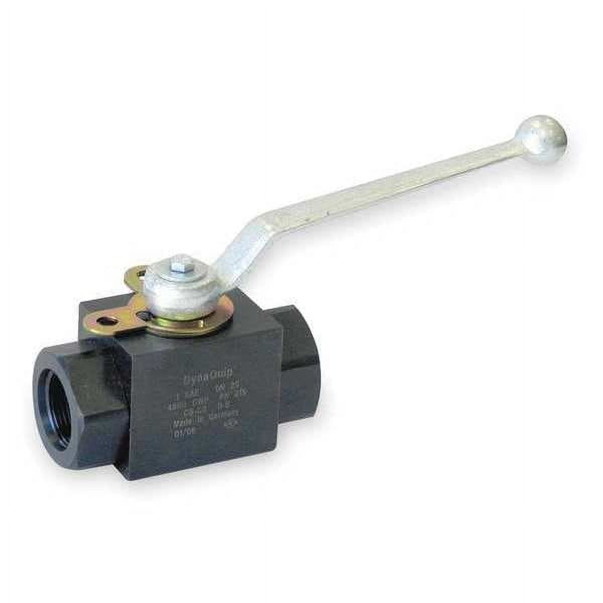 Dynaquip Controls Manual 2-Way Ball Valve,SAE,Carbon Steel VAE2.N00P 1 - Walmart.com