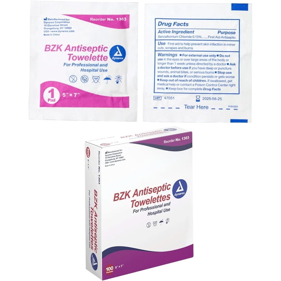 Benzalkonium Chloride Wipes