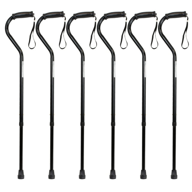 Dynarex Bariatric Offset Cane, Provides Mobility Support with Offset ...