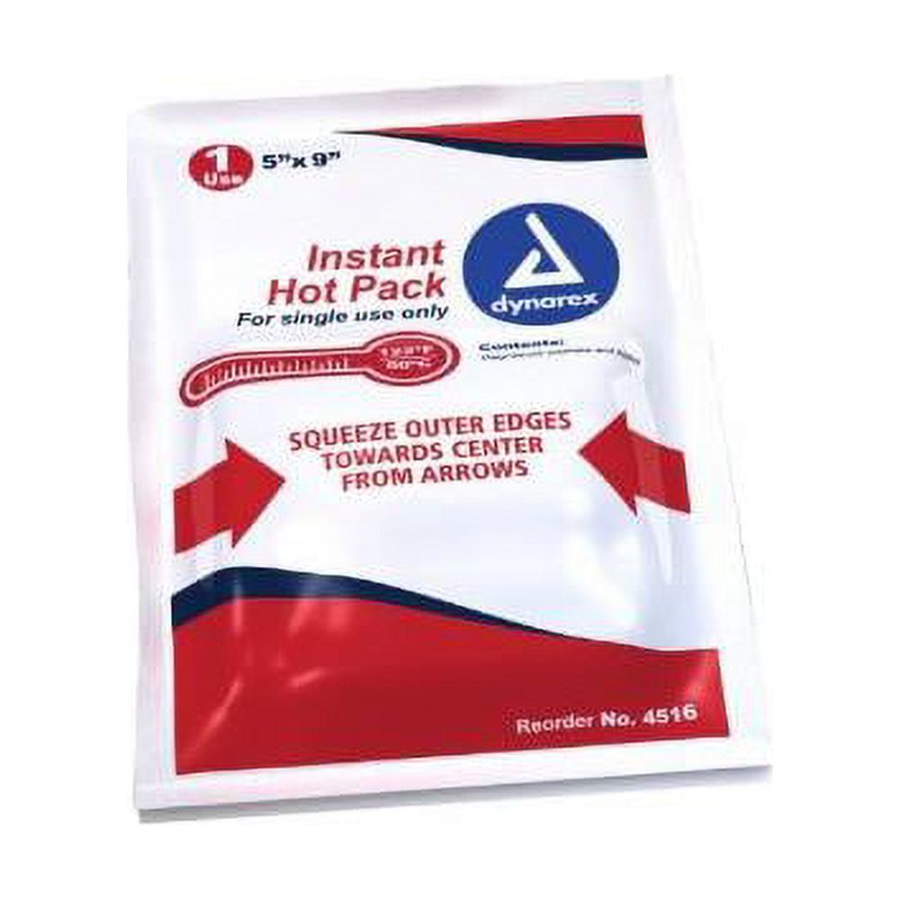 Dynarex Disposable Plastic Cover 5 x 9" Instant Hot Pack 4516 24 per ...