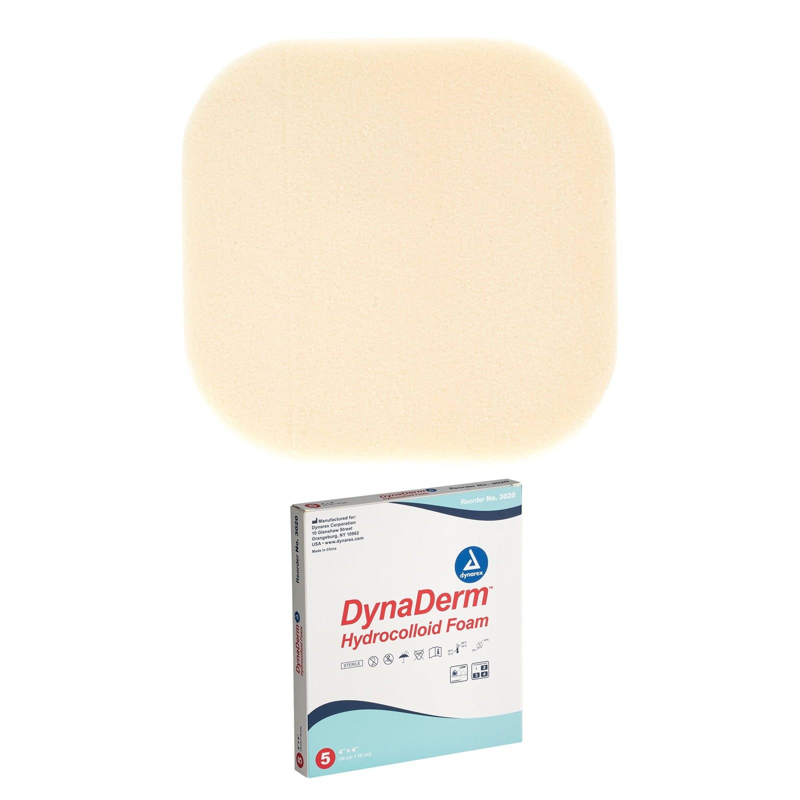 Dynarex DynaDerm Hydrocolloid Dressings, Sterile Moist Bandages Used ...