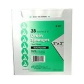 McKesson 6-Ply Split Sponges, Sterile Medical Gauze Dressings ...