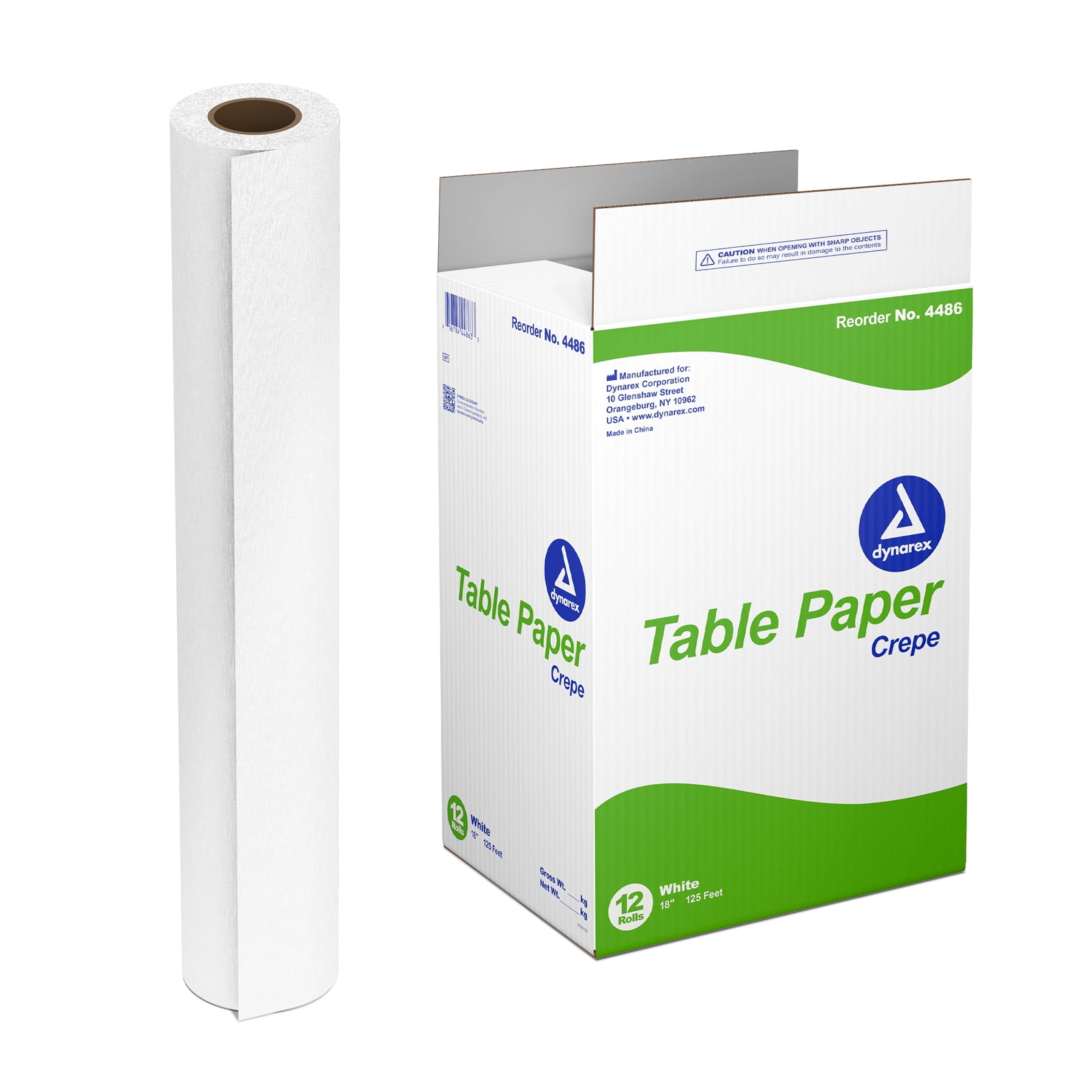 Dynarex Headrest Table Paper, Crepe and High-Quality Exam Table Paper ...