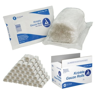 Kerlix Type Gauze Bandage Rolls - 4 1/2 in x 4.1 Yds, 6 Ply - 100 ...