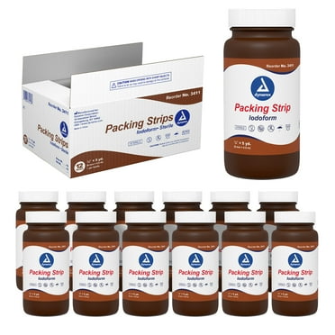 DeRoyal Algidex Ag Silver Alginate Packing Dressing 1/4'' x 5 yds, 1 ...