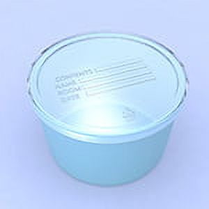 Dynarex Plastic Denture & Retainer Baths - Blue - 8 Oz Container Cup ...