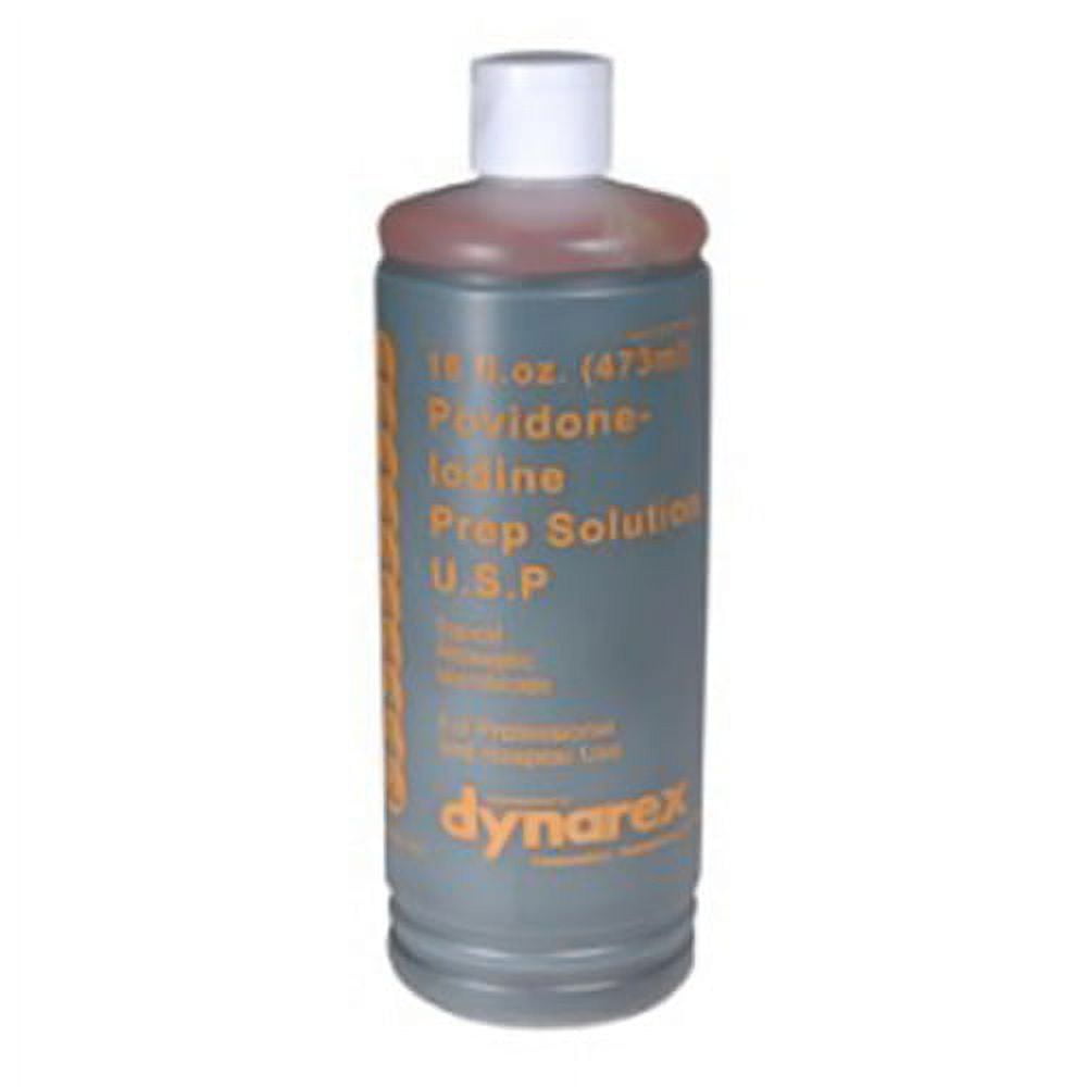 Dynarex Povidone-Iodine Prep Solution, Professional/Hospital - 16 Oz ...