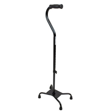 Hugo QuadPod Walking Cane with Ultra Stable Tip, Adjustable Height ...