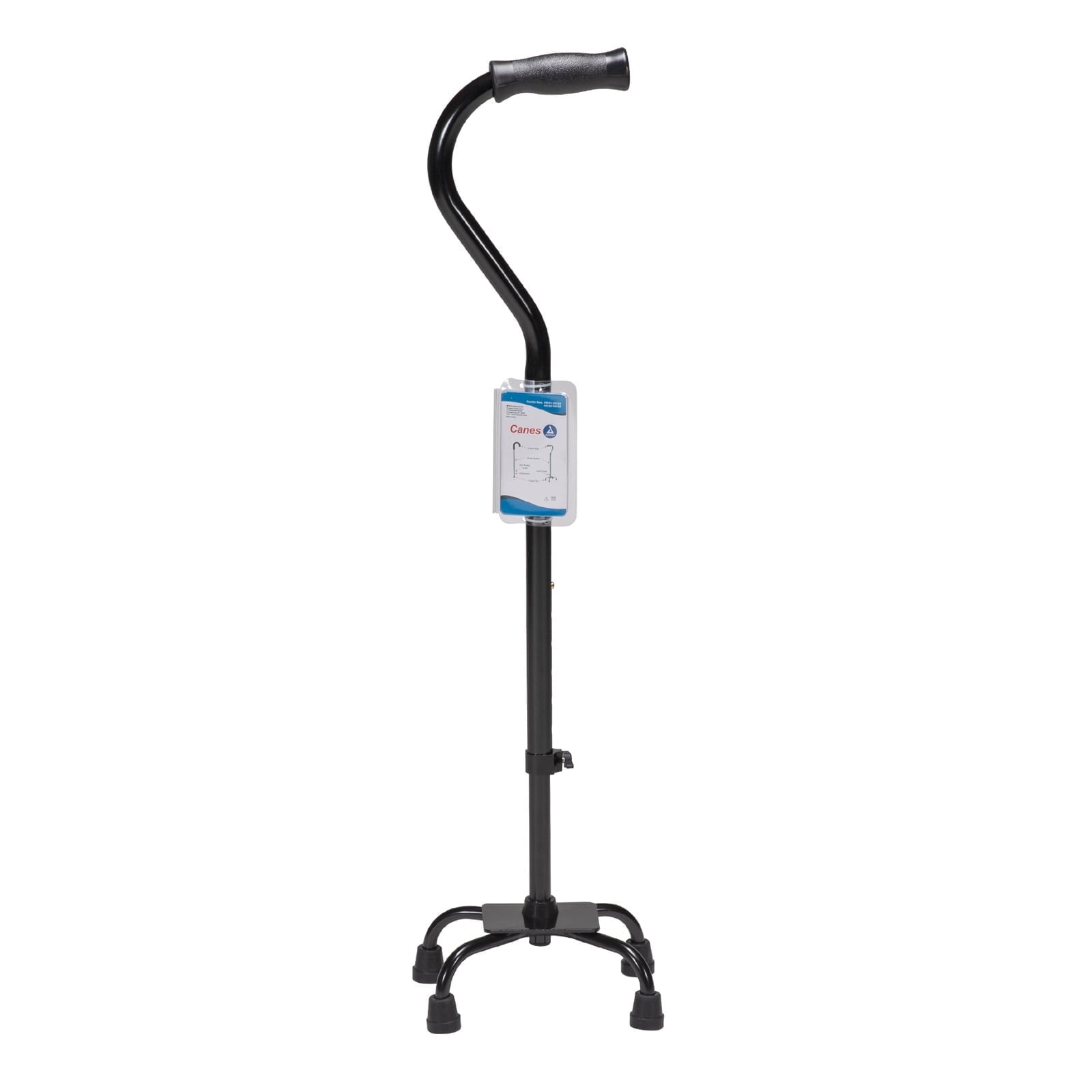 Dynarex Quad Cane with Small Base, Provides Optimal Mobility Support in ...