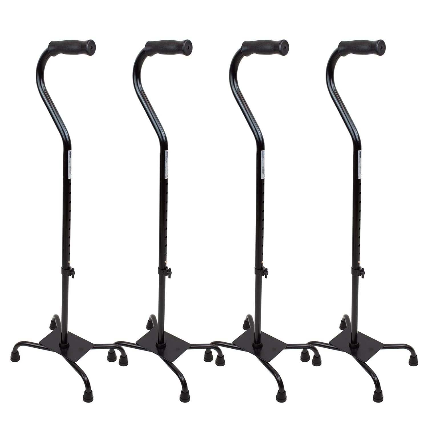 Dynarex Quad Cane with Large Base, Provides Optimal Mobility Support in ...