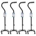 Dynarex Quad Cane with Small Base, Provides Optimal Mobility Support in ...
