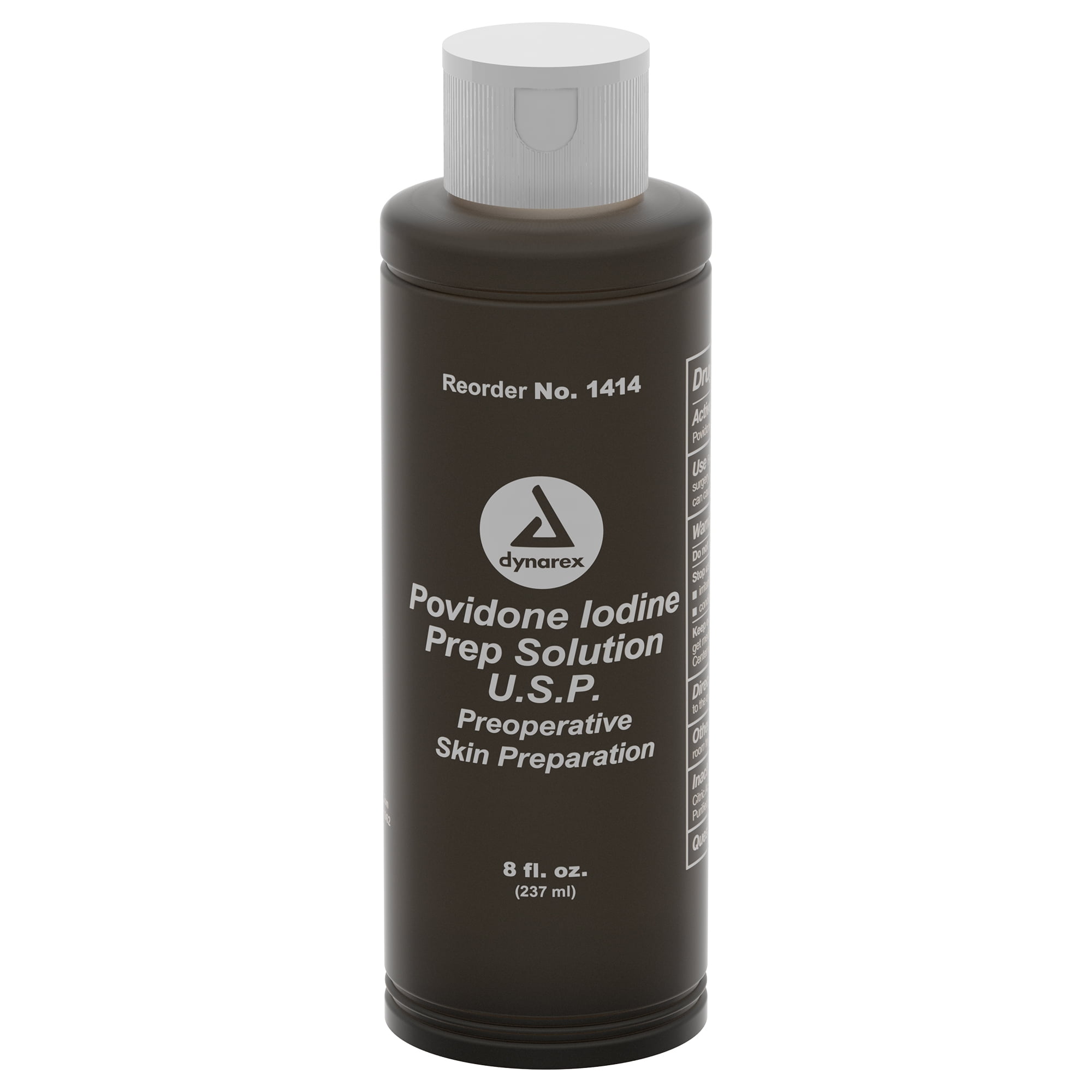 Dynarex Skin Prep Solution 8 oz. Solution NonSterile Bottle 1 Each 1414 ...