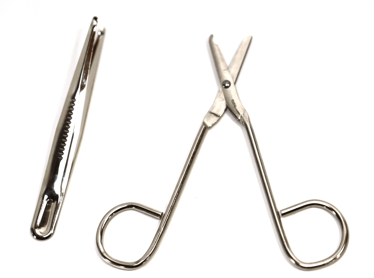 Dynarex Medical Sterile Suture Removal Kit with Removable Tyvek Lid, 1 ...