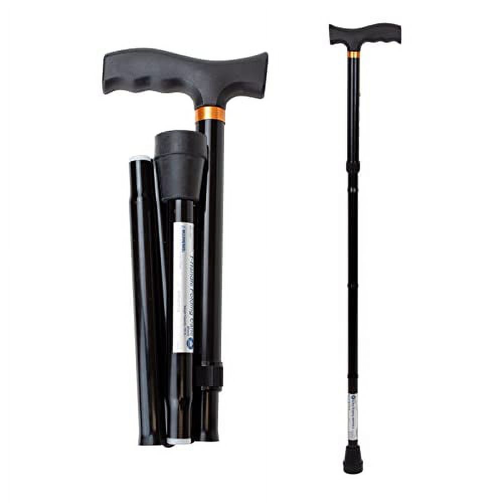 Dynarex T-Handle Folding Cane, Provides Mobility Support in an Easily ...