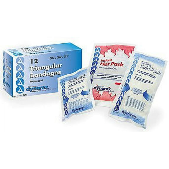 Dynarex Triangular Bandage 40 x 40 x 56 12 ea - Walmart.com