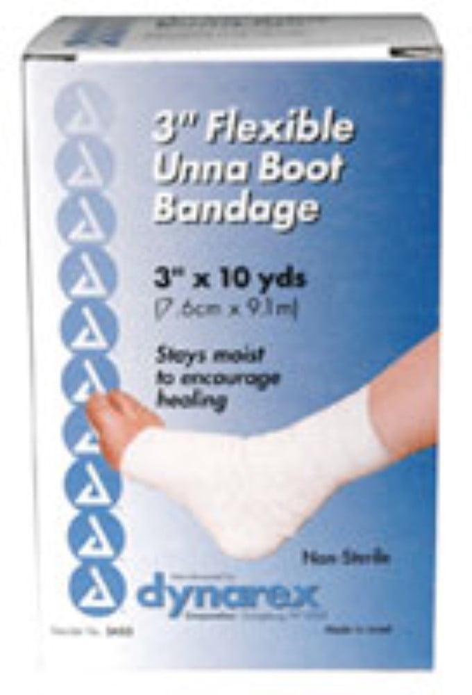 Dynarex Unna Boot Flexible Non-Sterile Bandage 3"X10YD 1 Each HSA/FSA ...