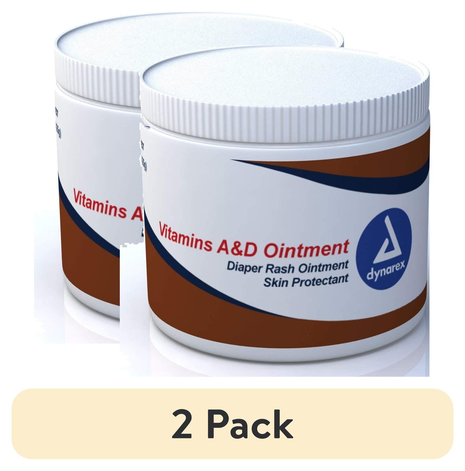 (2 pack) Dynarex Vitamin AD Ointment for Skin Rash Tattoo Small Burns ...