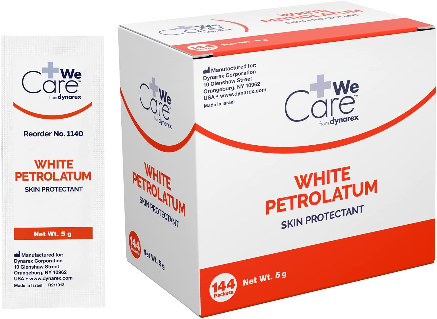 Dynarex White Petrolatum, Petroleum Jelly for Dry or Cracked Skin ...