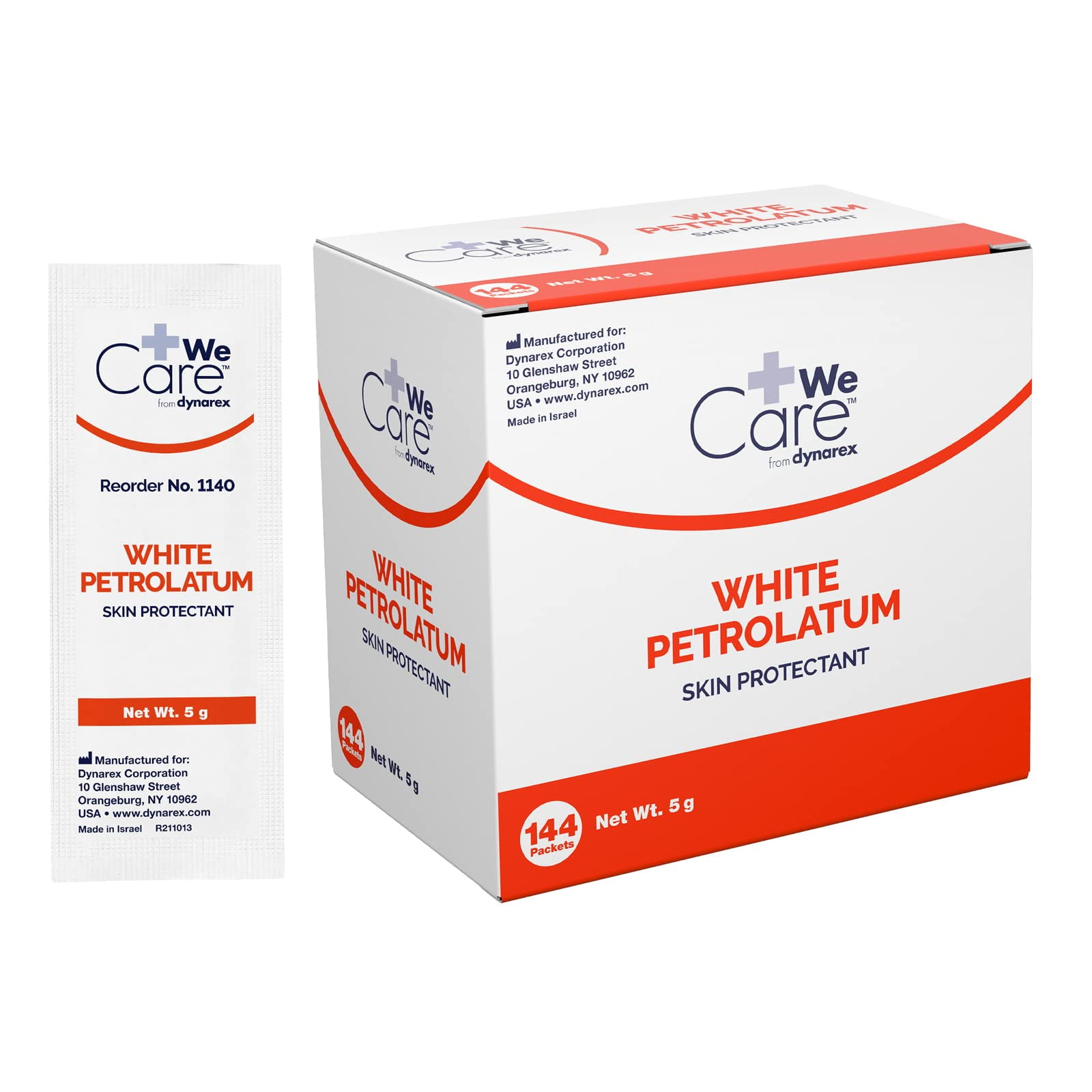 Dynarex White Petrolatum, Petroleum Jelly Ointment to Help Prevent and ...