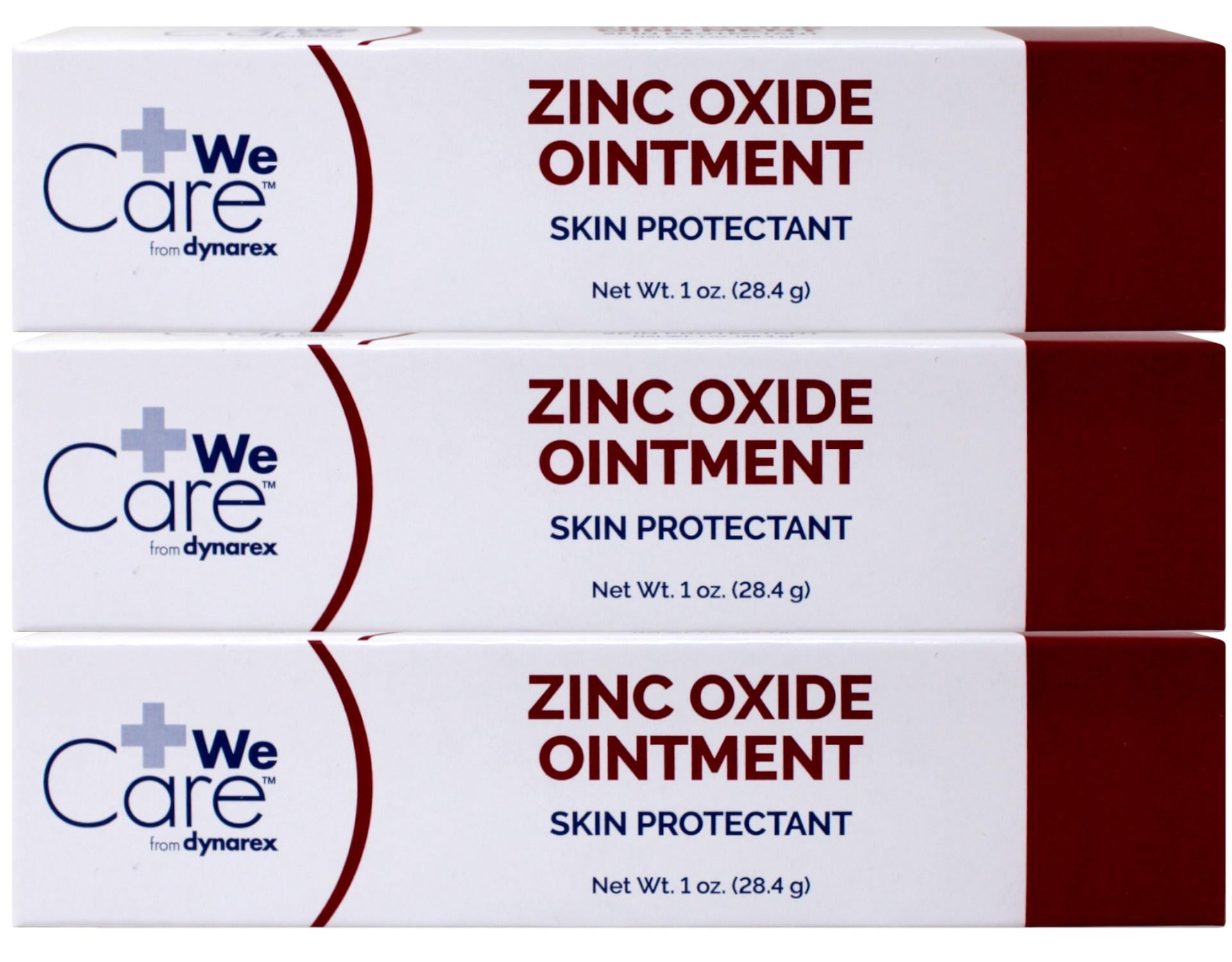 Dynarex Zinc Oxide 20% Ointment Skin Protectant 1 Oz - 1 ea (Pack of 3 ...