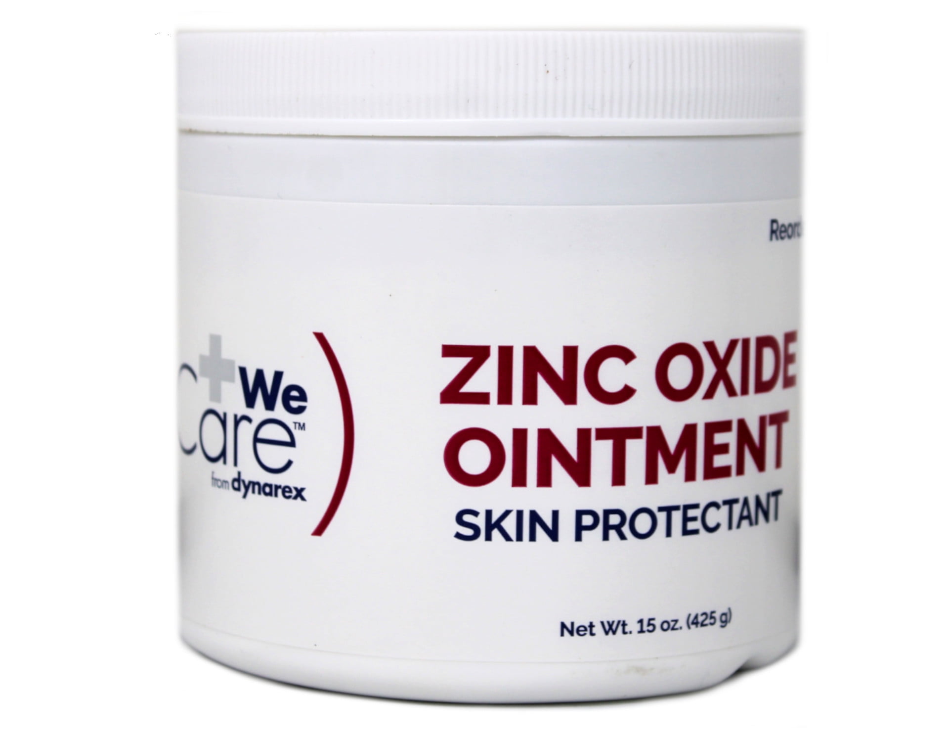 Dynarex Zinc Oxide Ointment, Skin Protectant, 25% Zinc Oxide, 15 Oz Jar ...