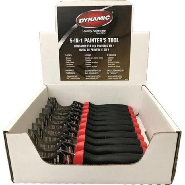 Dynasmt 00003 Dynamic Ergonomic Handle 5-in-1 Painters Tool Counter ...